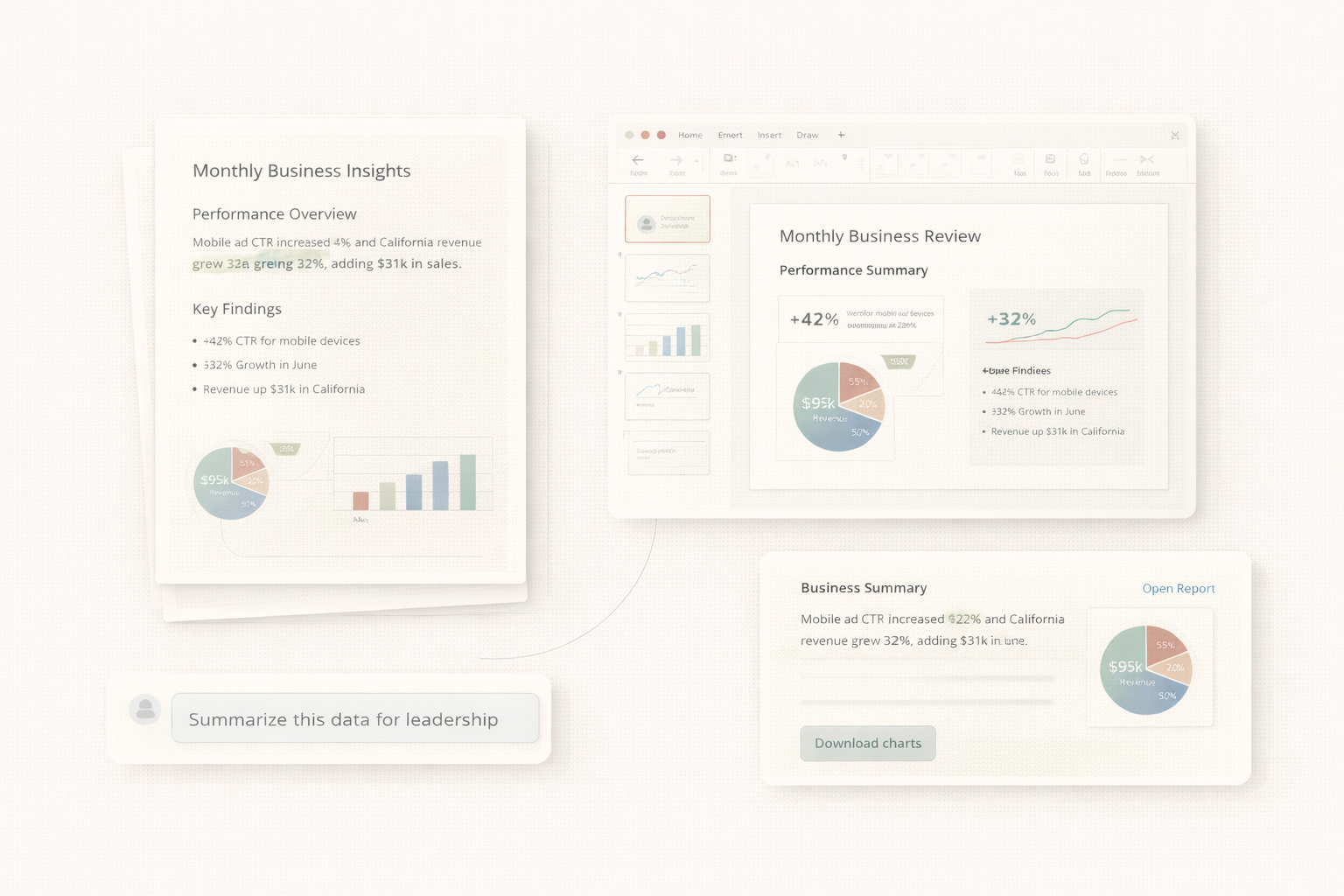 AI Report Generator That Writes for You — Automated Reports